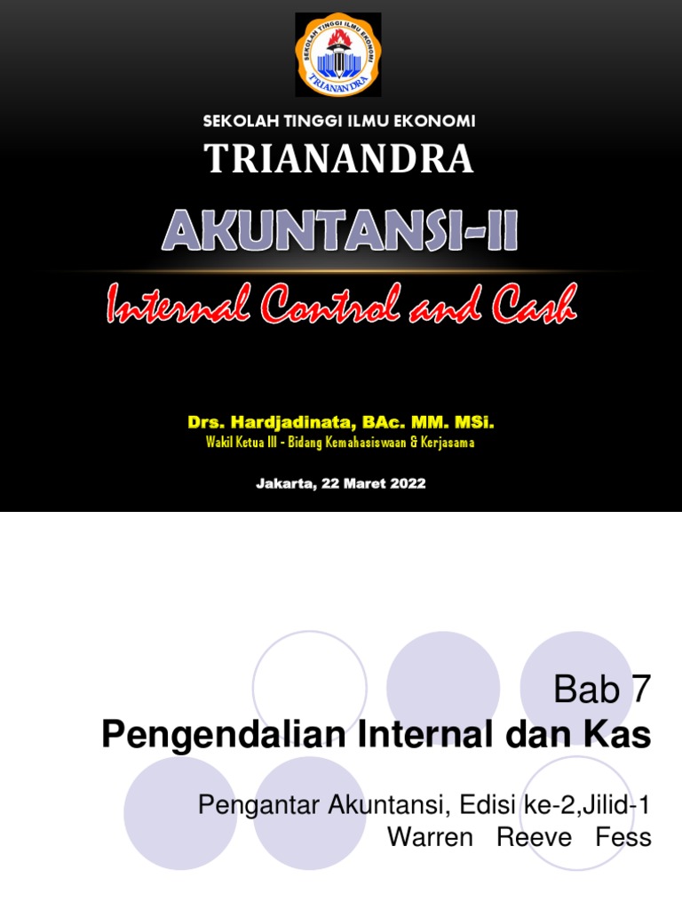 02 - Warren - Pengendalian Internal Kas | PDF