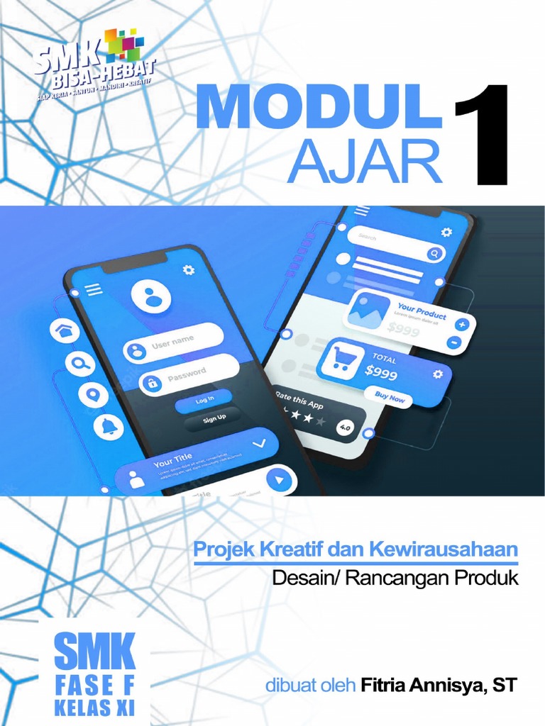 5 (1) Modul Ajar Desain-Rancangan Produk | PDF