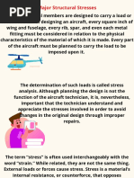 Aircraft Structure - 2 - Stresses | PDF