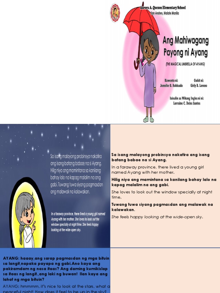 ANG-MAHIWAGANG-PAYONG-NI-AYANG-SLIDE (1) | PDF