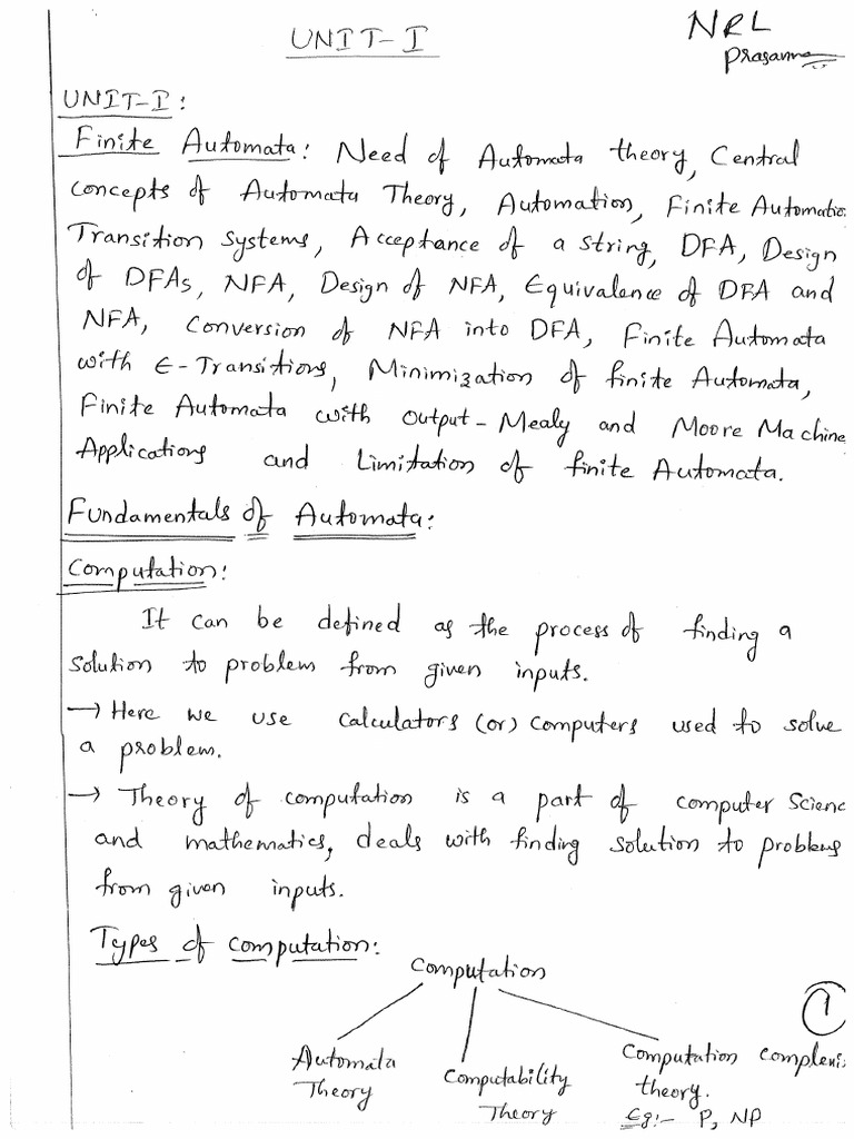 Unit 12345 Pdf 