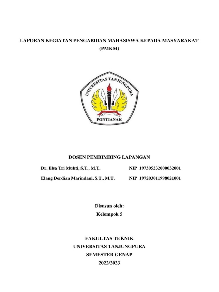 Laporan PMKM Kelompok 5 | PDF | Ilmu Sosial