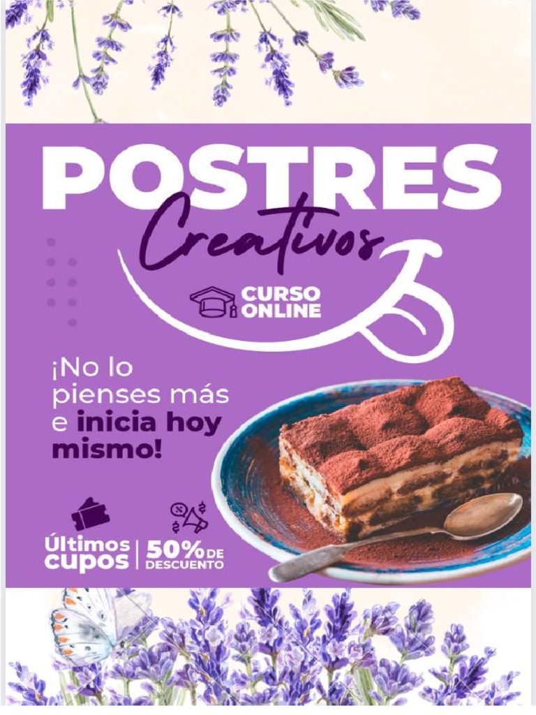 Postres Creativos Curso | PDF