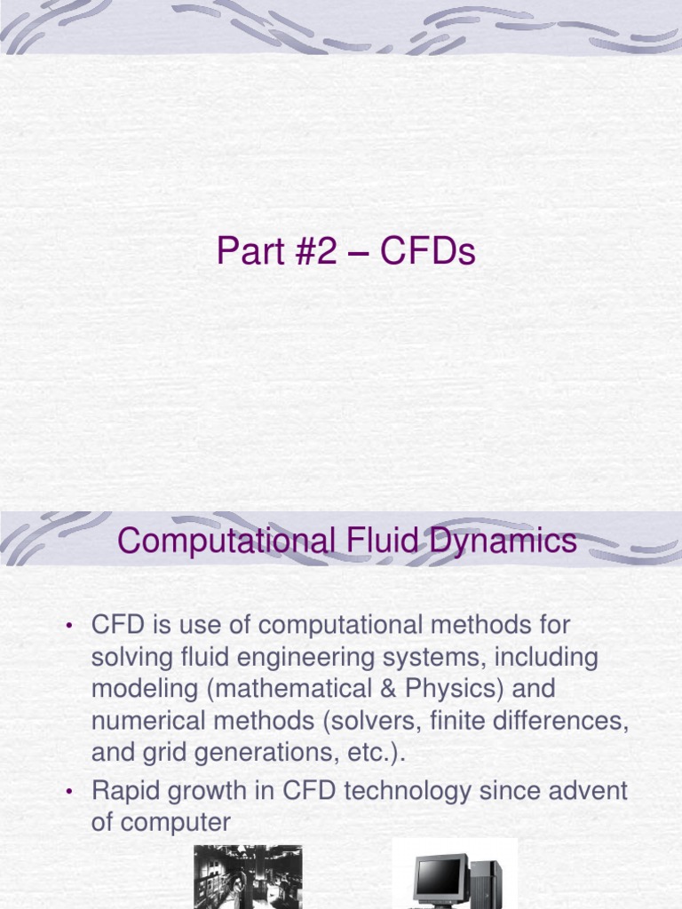 Fluid Dynamics Part 2 Pdf Computational Fluid Dynamics Fluid Dynamics