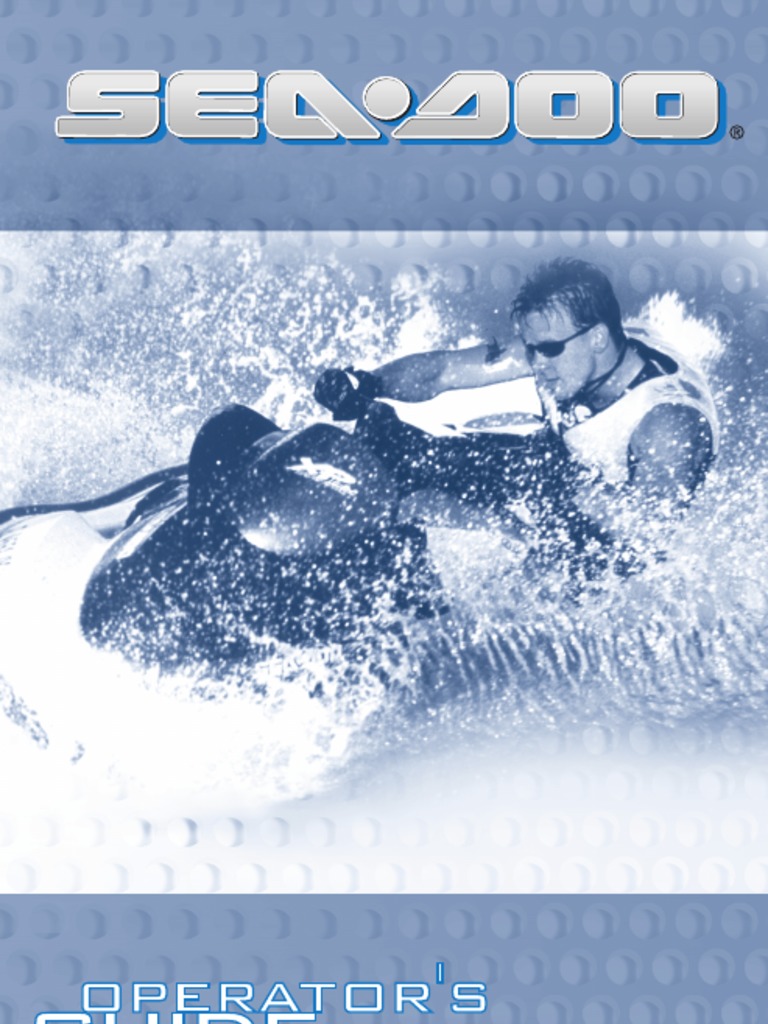 1999 Seadoo Op Guide | PDF | Water | Carburetor 1999 Seadoo Op Guide | PDF | Water | Carburetor