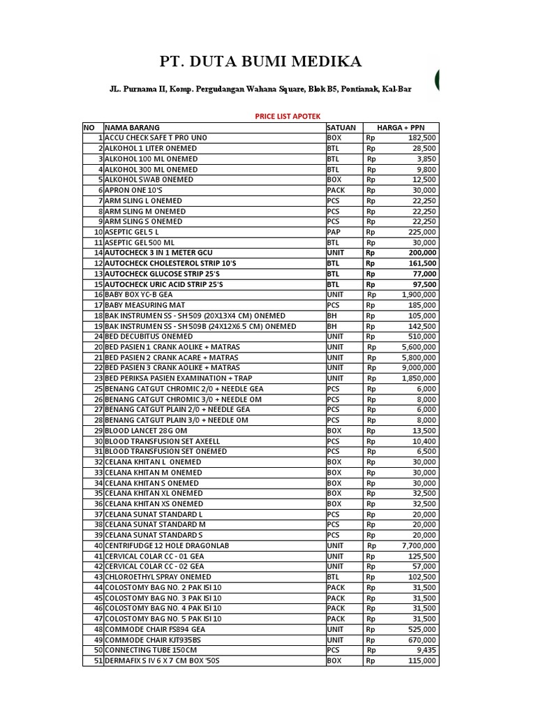 DH Ap Pt. Duta Bumi Medika | Download Free PDF | Medicine | Health Sciences