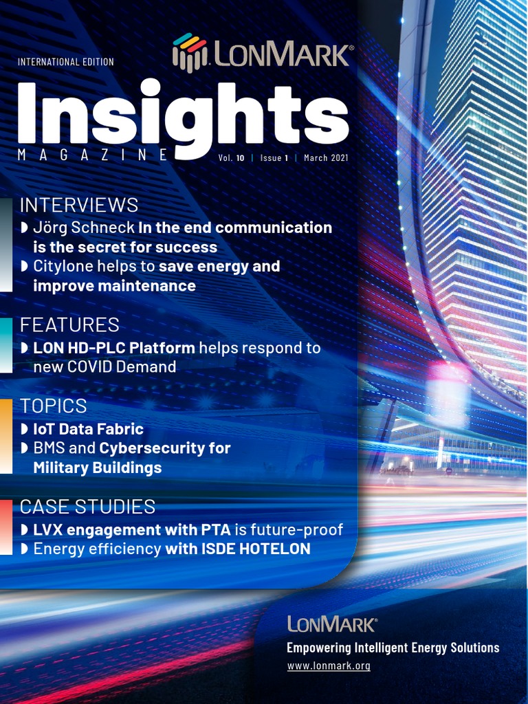 Revista LONMARK Insights Marzo-Abril 2021 | PDF | Computer Network | Internet Of Things