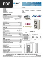 Pka-A36ka7 Puy-A36nka7-Bs Product Data Sheet-En | PDF | Air ...