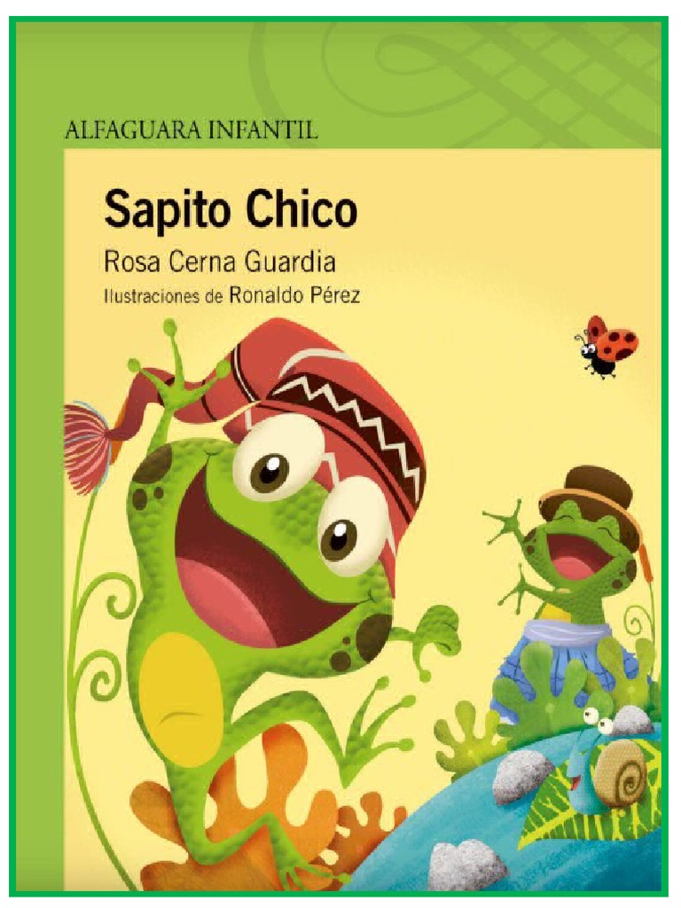 Cuento: Sapito Chico Triste | PDF | Cocina, comidas y vino