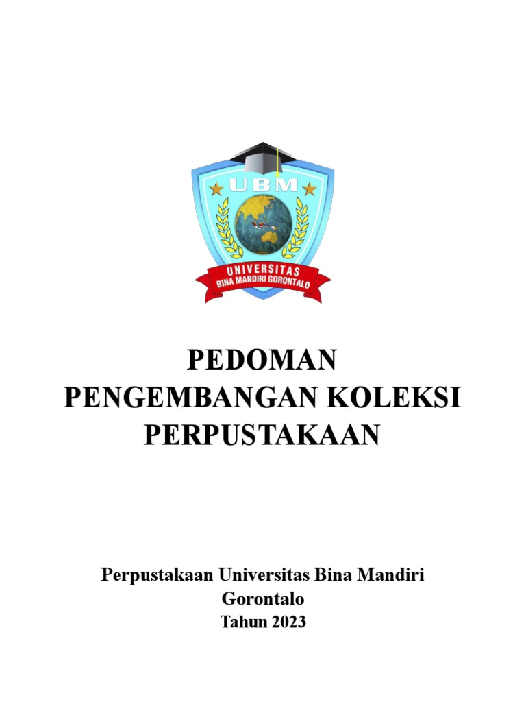 Pedoman Pengembangan Koleksi Perpustakaan | PDF
