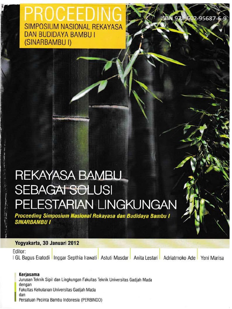 Perbandingan Analisis Struktur Rangka Atap Bambu | PDF