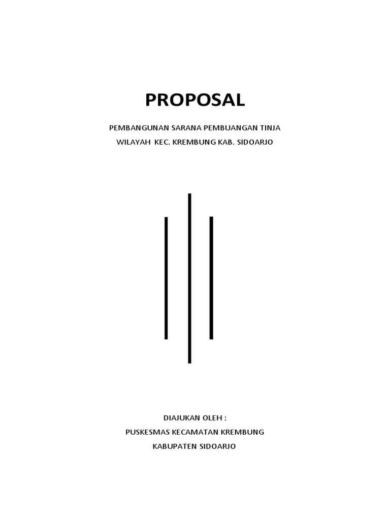 Proposal Jamban Keluarga Krembung | PDF | Sains & Matematika