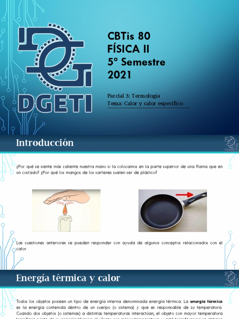 Calor y Calor Específico: Conceptos y Ejemplos | PDF | Calor | Temperatura