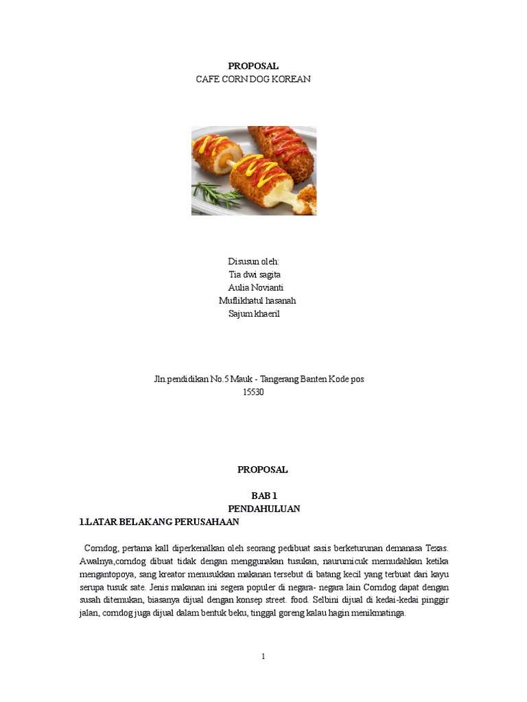 Proposal Pkwu 6 | PDF
