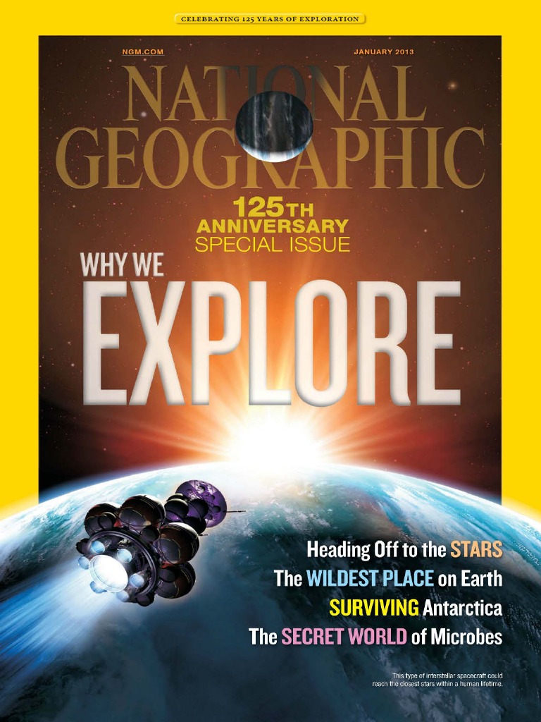National Geographic USA - Why We Explore - January 2013 | PDF