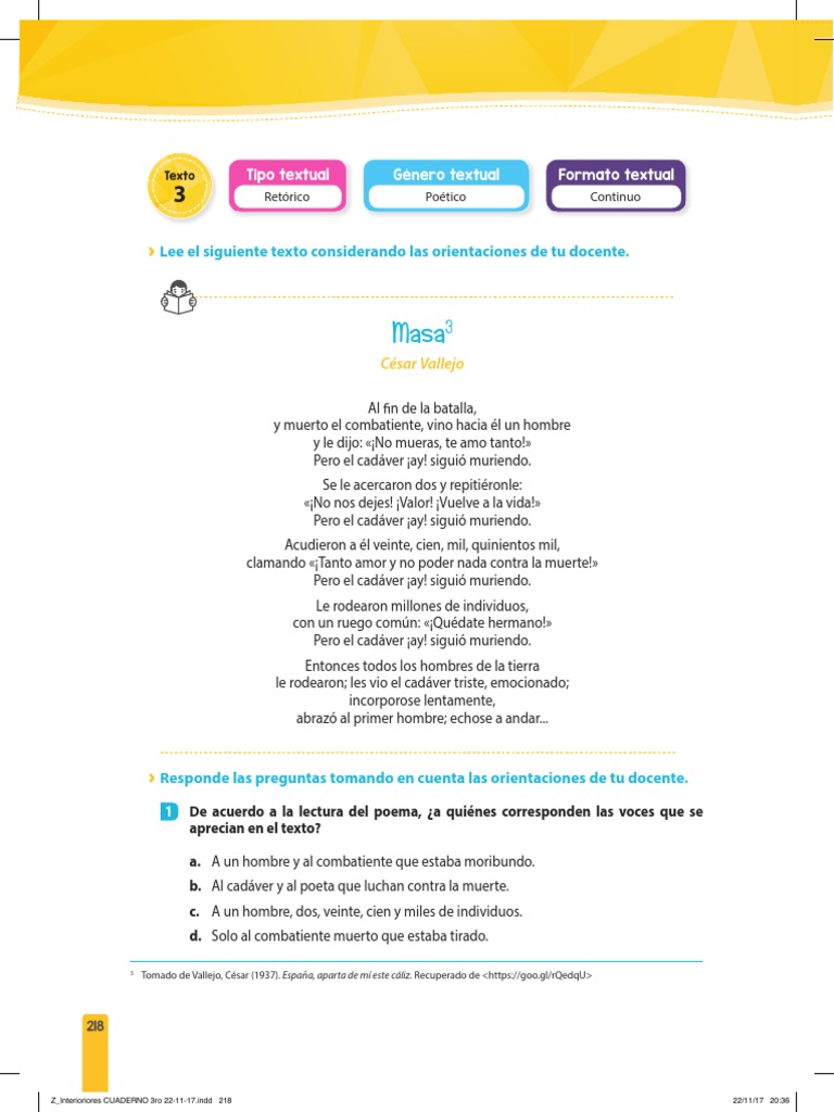 Comprensión Lectora 3° | PDF