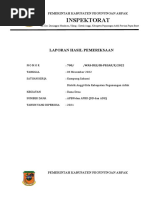 Contoh LHP Audit Ketaatan Pemda | PDF