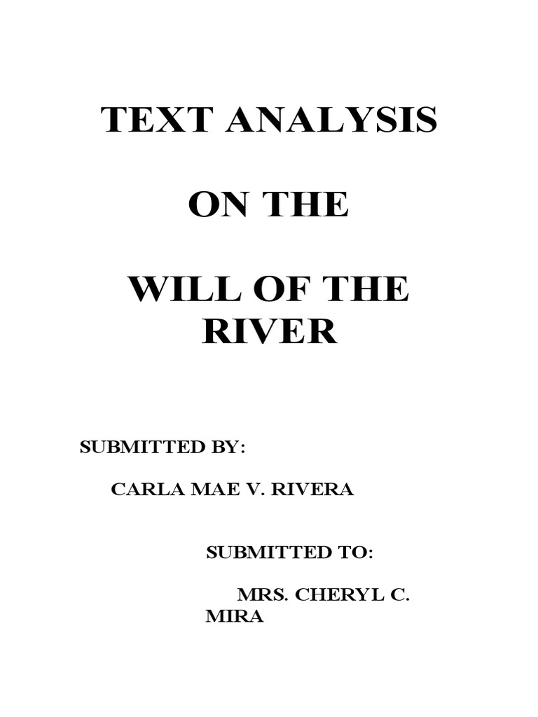 Text Analysis | PDF