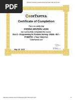 Coursera Certificate Example | PDF