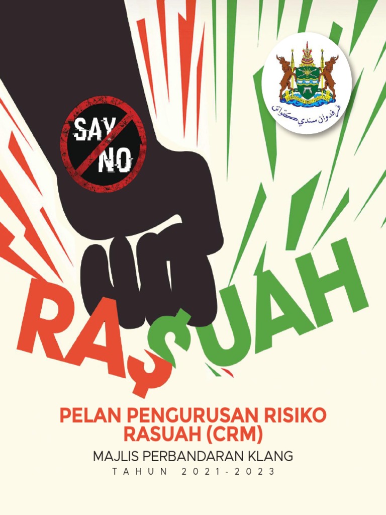 Pelan Pengurusan Risiko Rasuah (CRM) | PDF