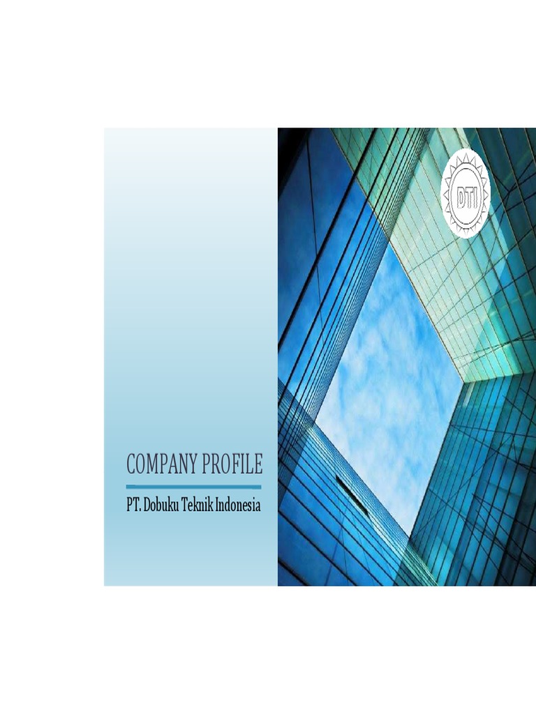 PT Dobuku Teknik Indonesia Profile | PDF | Industrial Processes ...