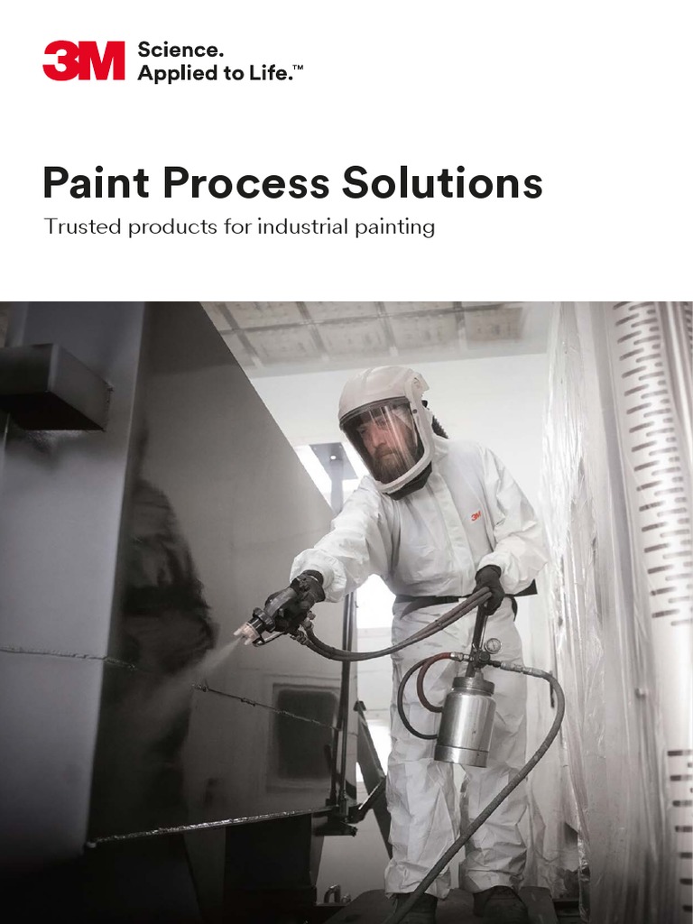 3m Industrial Paint Process Solutions Leaflet LR English | PDF ...