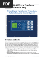 SEL-787Z High-Impedance Differential Relay | PDF | Optical Fiber ...