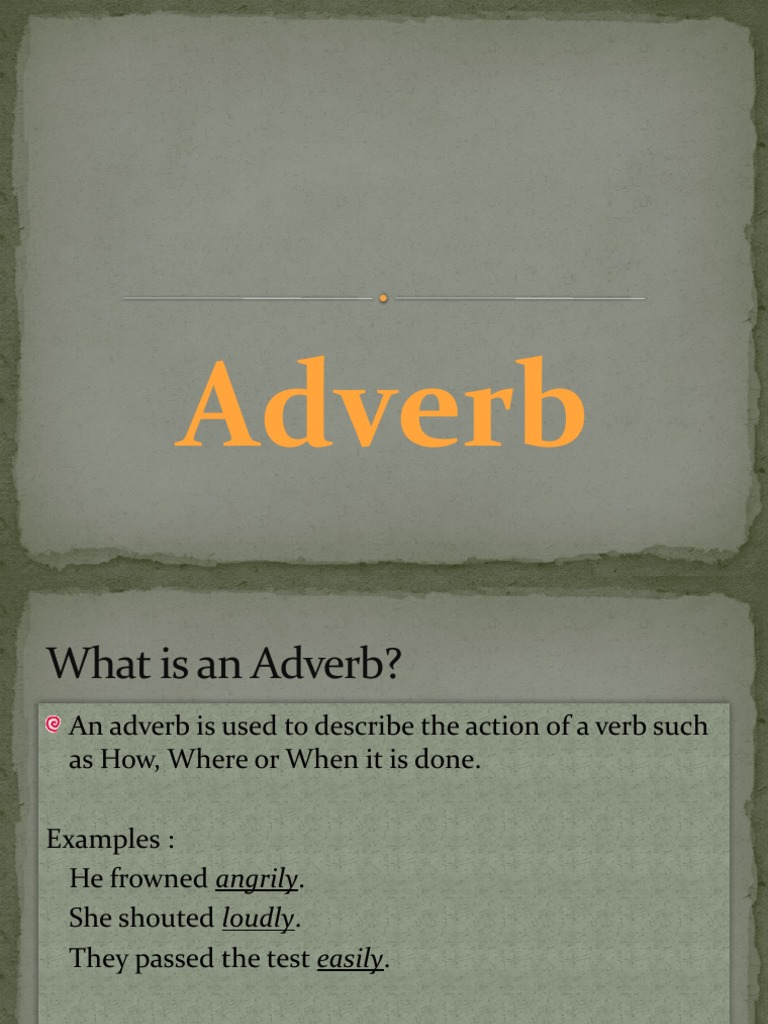 Adverb 2 | PDF