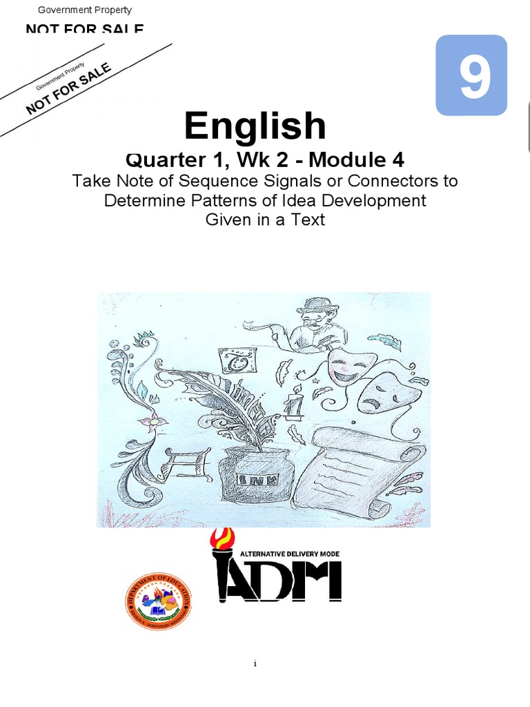 Eng9 Q1 Mod4 TakeNoteOfSequenceSignals Version3 | PDF | Reading ...