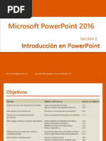 Manual PowerPoint 2016 | PDF | Microsoft PowerPoint | Hipervínculo