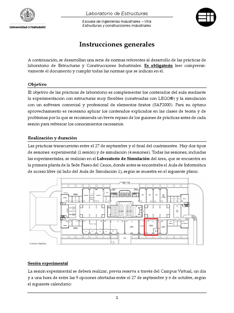 Instrucciones Practicas 22 23 | PDF | Laboratorios | Simulación