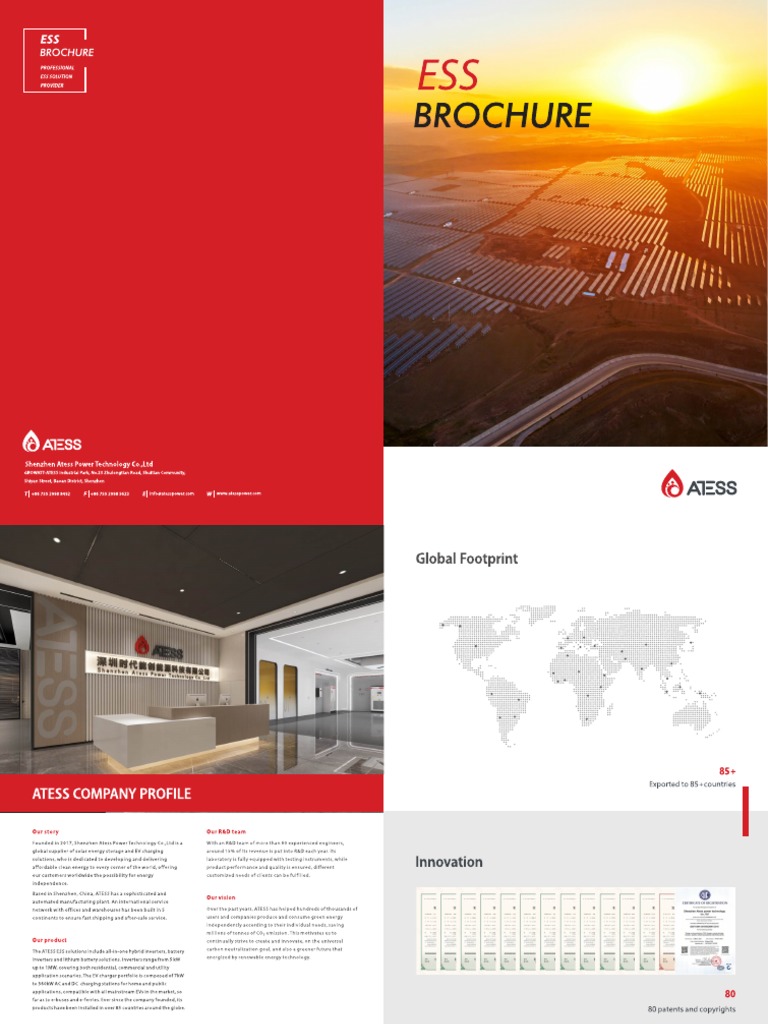 Atess Ess Brochure | PDF
