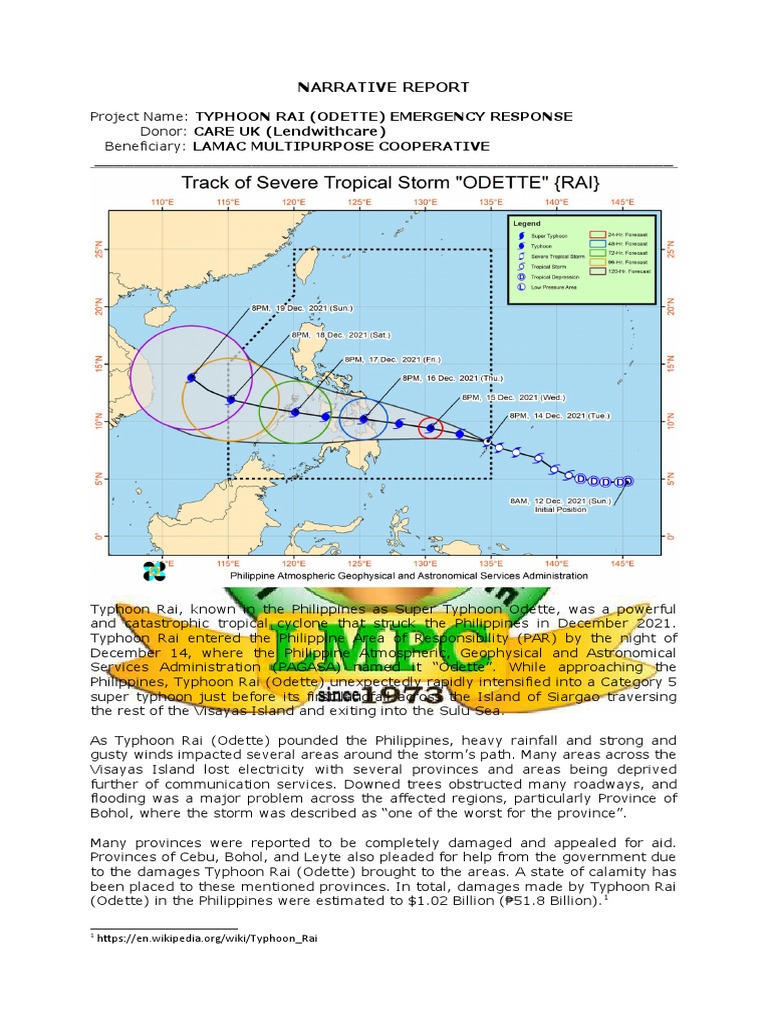 Narrative Report | Download Free PDF | Physical Geography | Branches Of ...