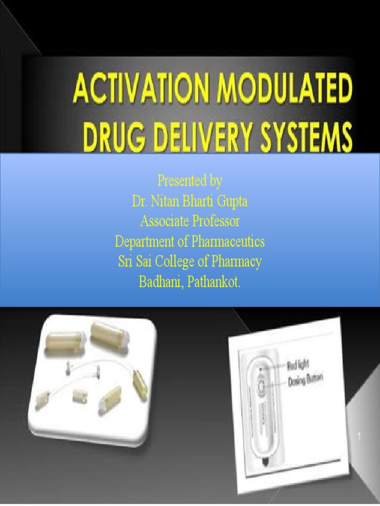 Modulated Drug Delivery System | PDF