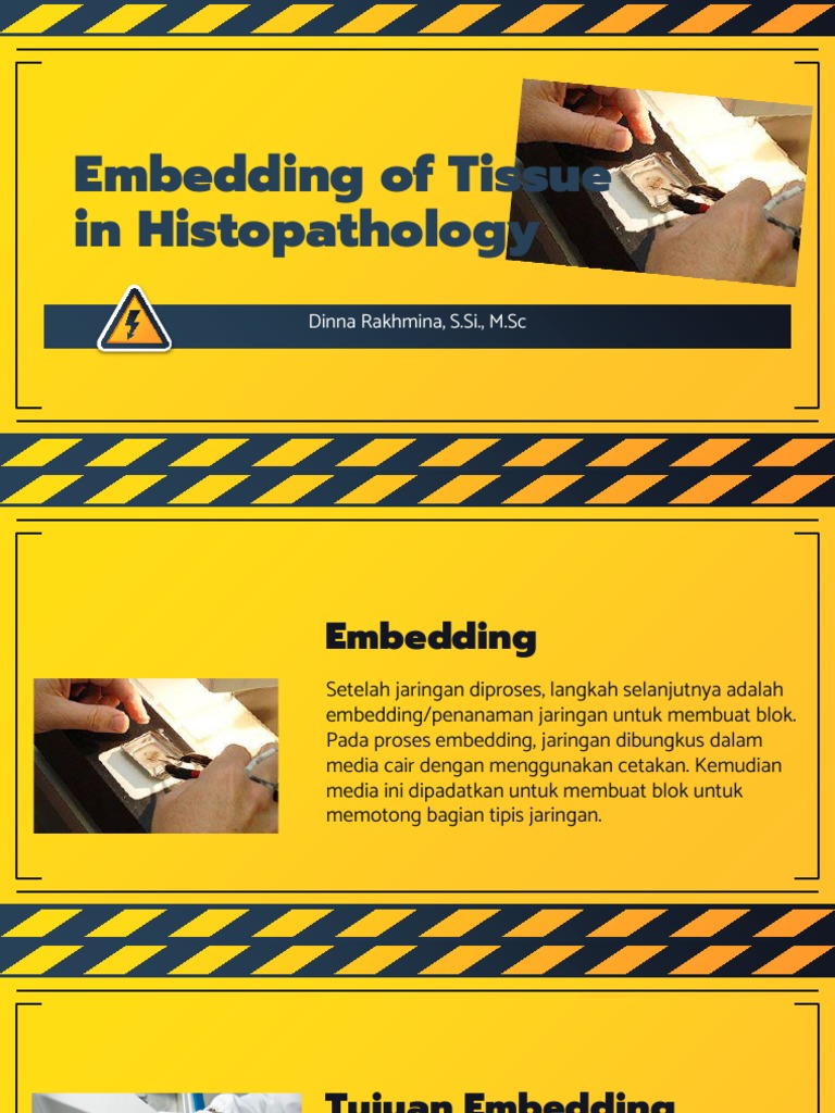 Embedding of Tissue in Histopathology | PDF