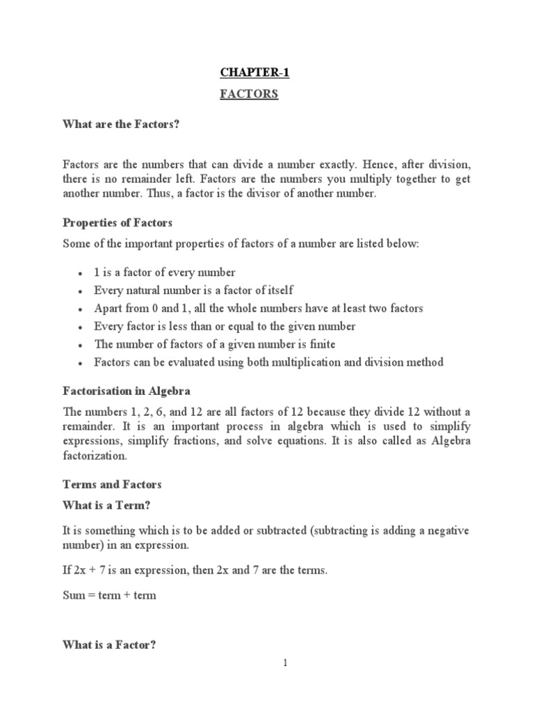 Updated BCA Maths Complete Content | PDF | Factorization | Equations