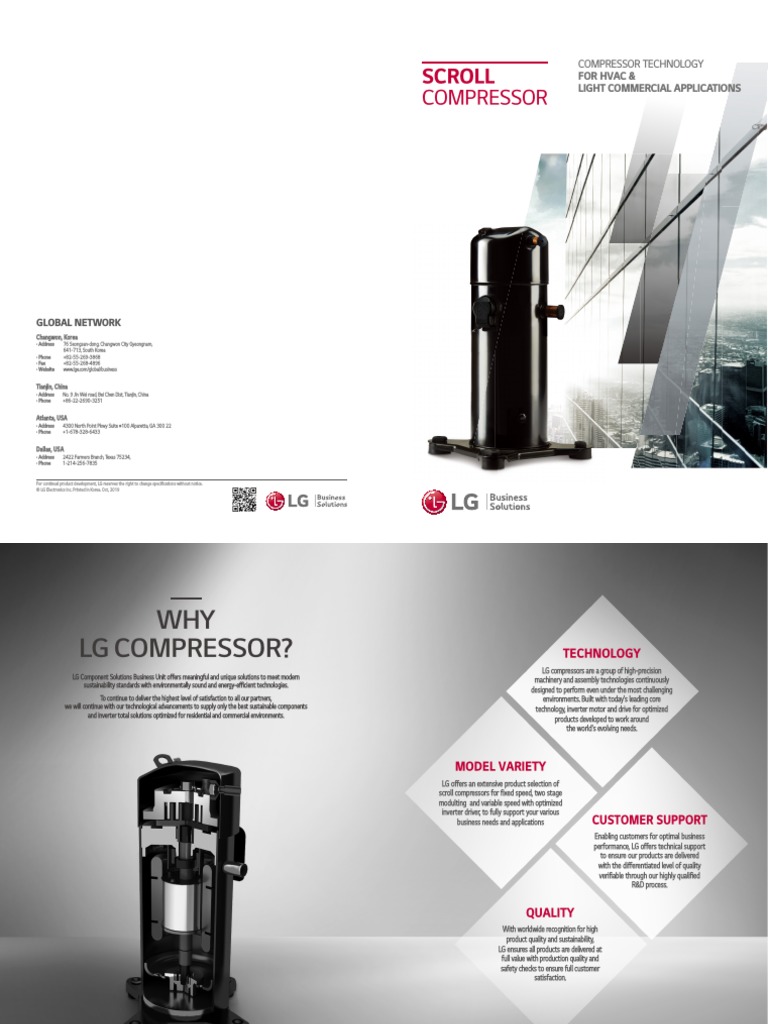 LG - Catalogue - Scroll Compressor (20201204 - 165426) | PDF ...