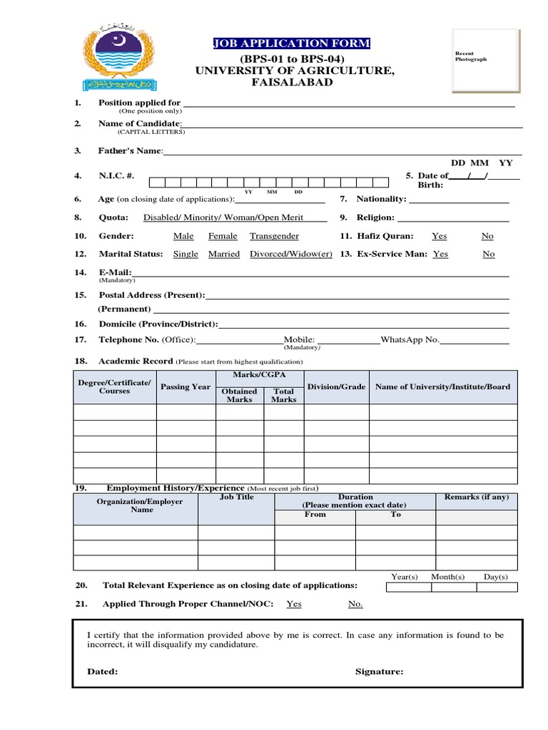 1 To 4 Jobs Form | PDF | Equality Rights | Gender Equality