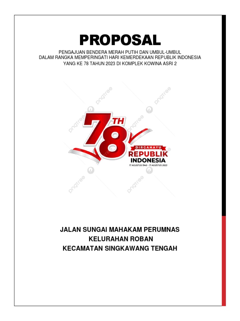 Proposal Kegiatan 17 Agustus 2023 | PDF | Olahraga & Rekreasi | Perjalanan