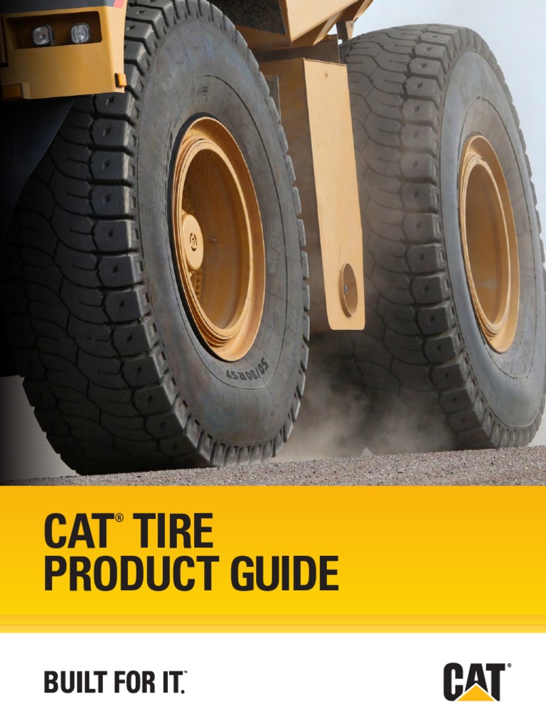 PECP9064-10 - Cat Tire Product GuideWEB | PDF | Tire | Loader (Equipment)