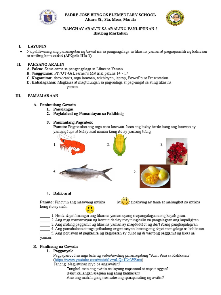 COT2 Sa ARALING PANLIPUNAN 2 | PDF