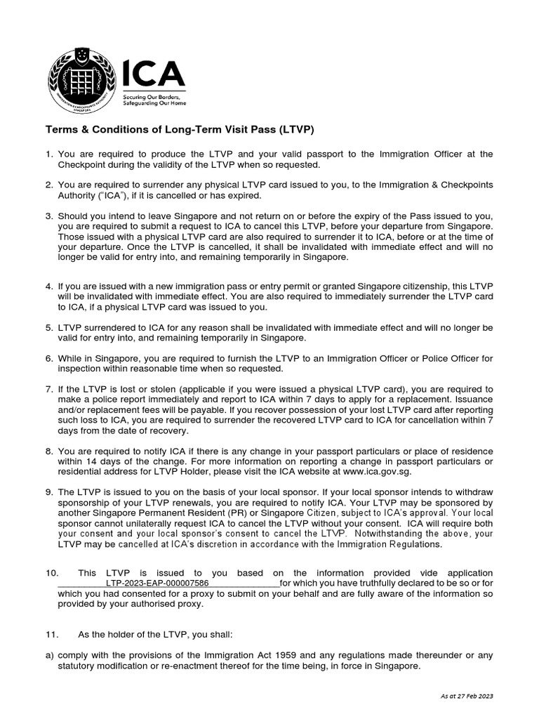 LTVP Holder Guidelines | PDF | Government | Justice