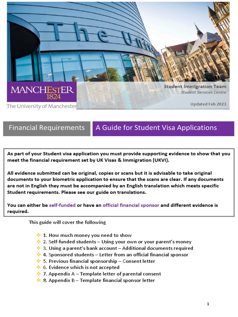 UK Student Visa Financial Guide | PDF | Banks | Loans