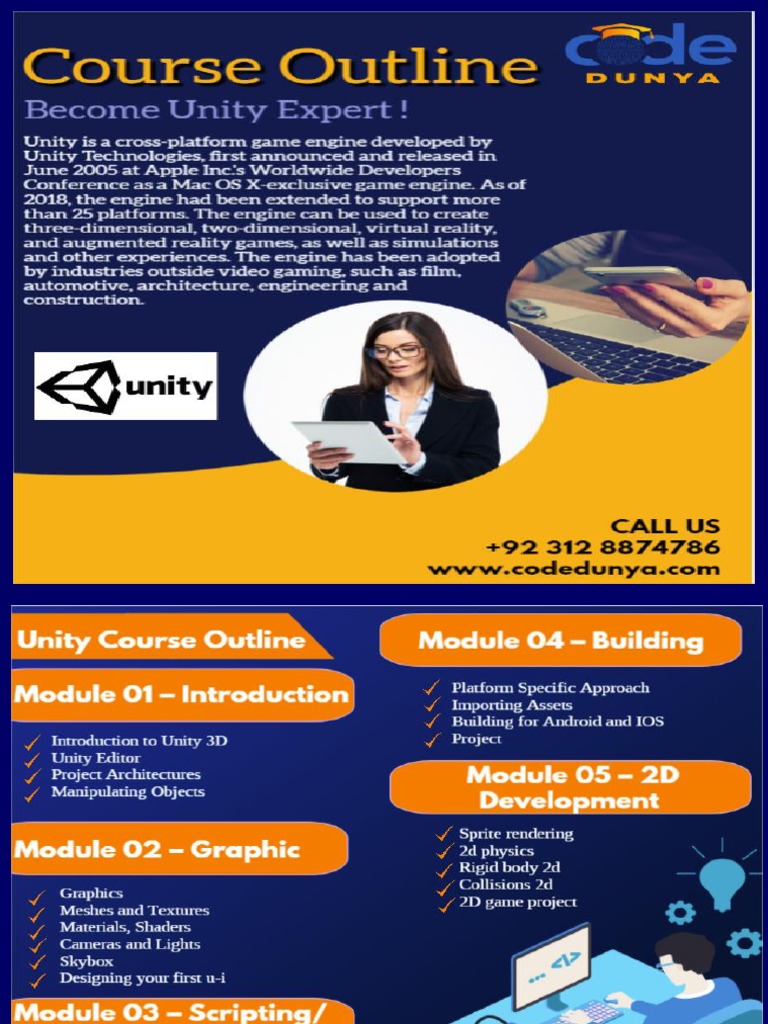 Unity Course Outline | PDF