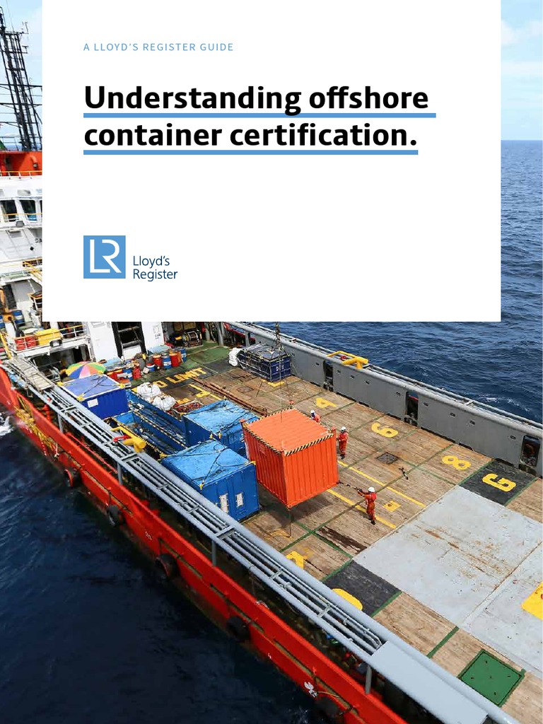 Offshore Container Certification Guide | PDF | Shipping