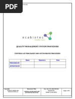 QMS, EMS Checklist | PDF | Quality Management System | Audit