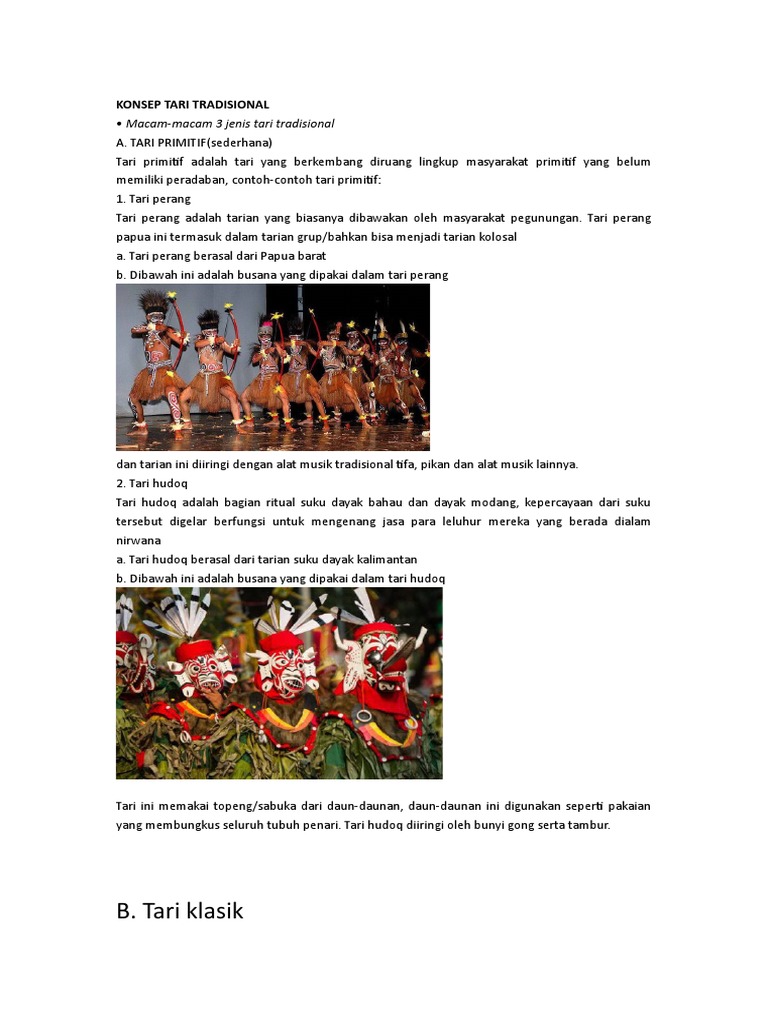 Tugas Tari Tradisional | PDF