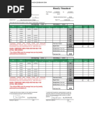 DTR Sample - Excel Submission | PDF | Overtime | Sick Leave