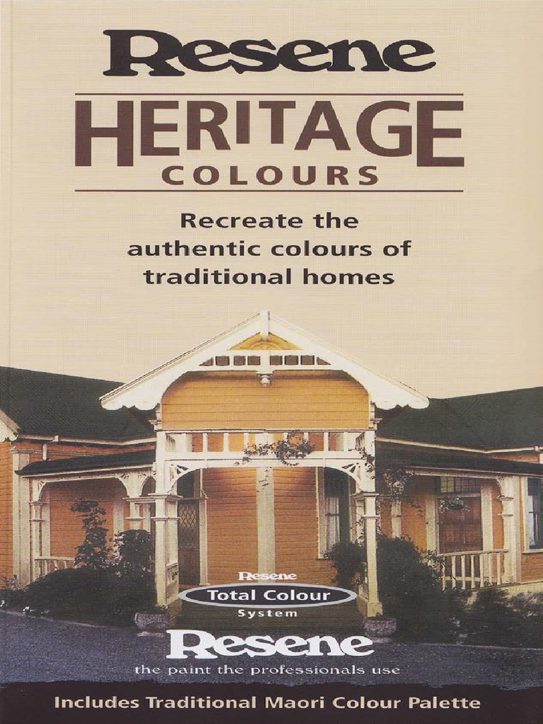 Heritage Colour Palette | PDF