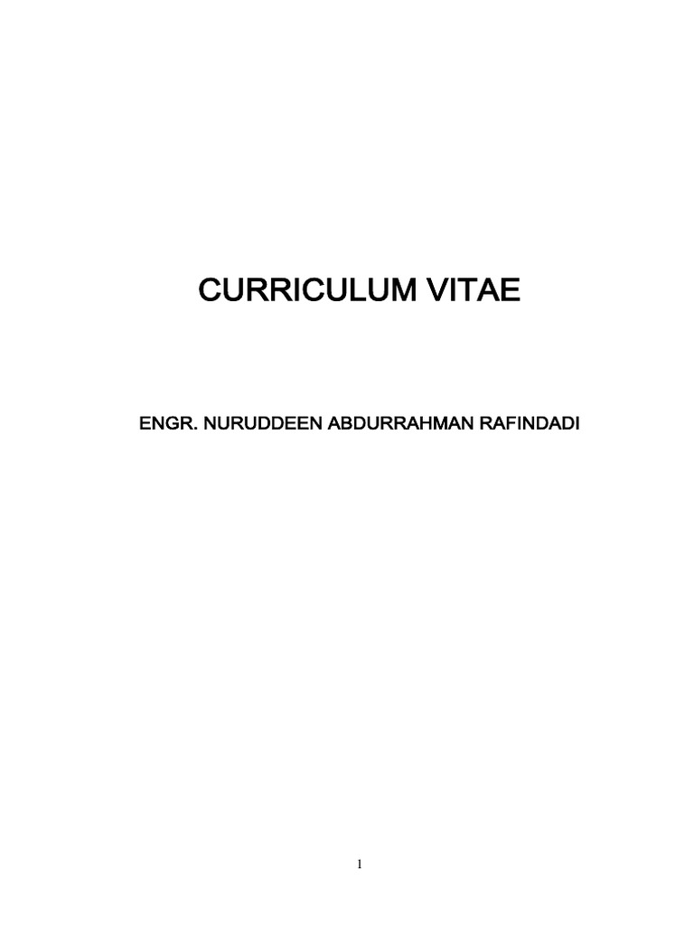 MDS CV | PDF